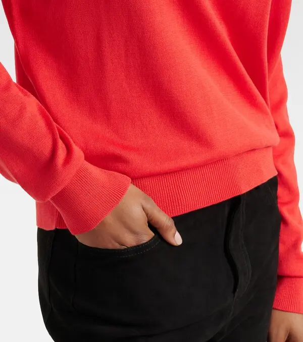 BLAZÉ MILANO Alegria Polo Sweater - Red