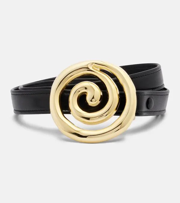 DEHANCHE Déhanche Koru Leather Belt - Black