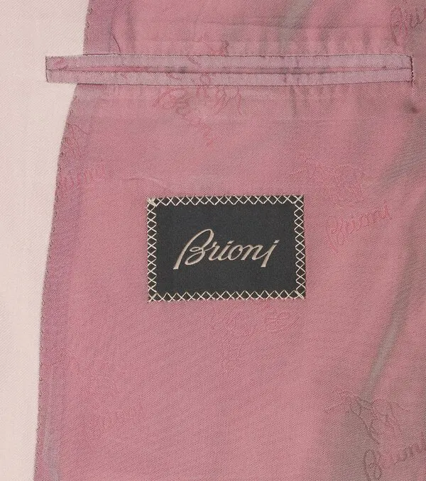 Brioni Wool Suit - Pink