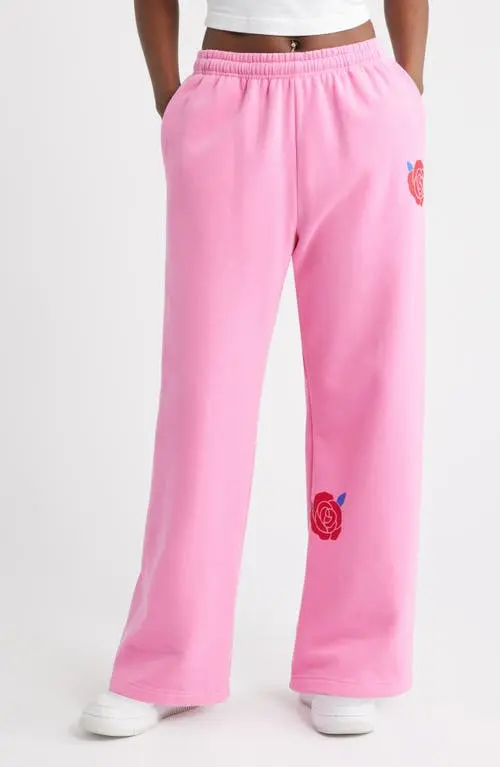 THE MAYFAIR GROUP Be Kind Wide Leg Sweatpants