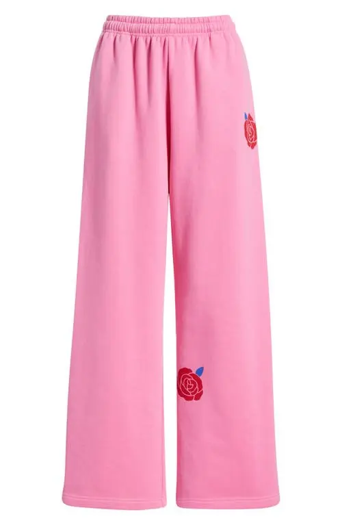 THE MAYFAIR GROUP Be Kind Wide Leg Sweatpants