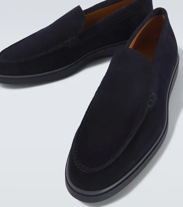 Magnanni Coroa Suede Loafers