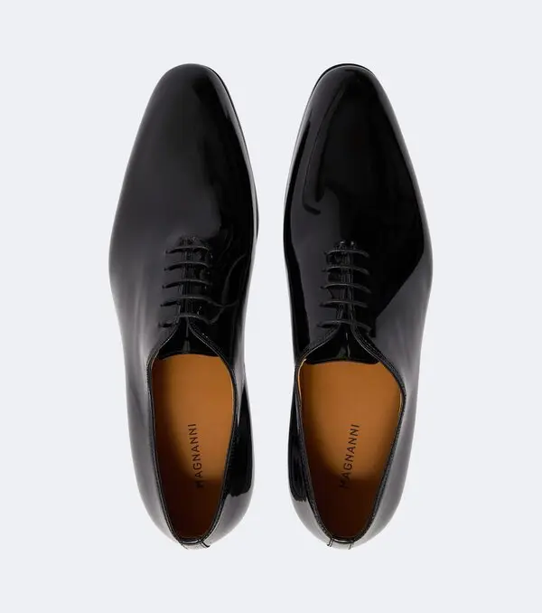 Magnanni Fleur Patent Leather Oxford Shoes