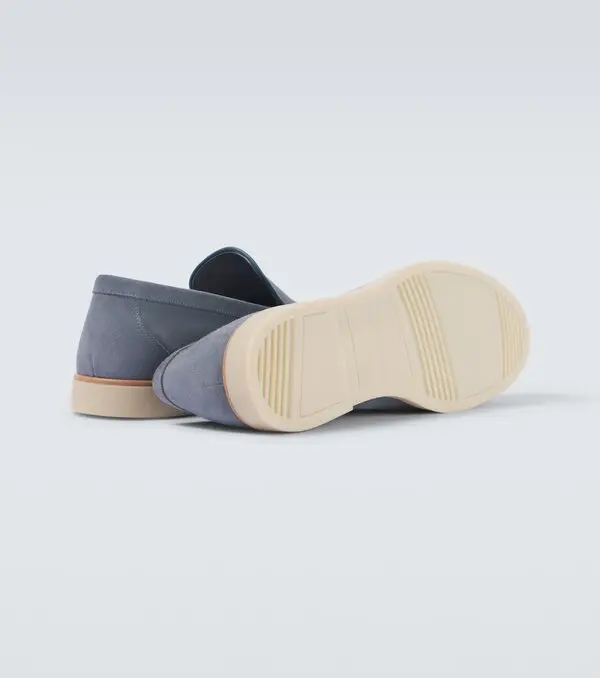 Magnanni Calpe Suede Loafers - Blue