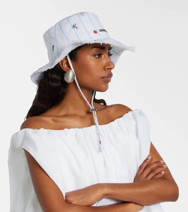 Jacquemus Le Bob Artichaut Bucket Hat - Multicoloured