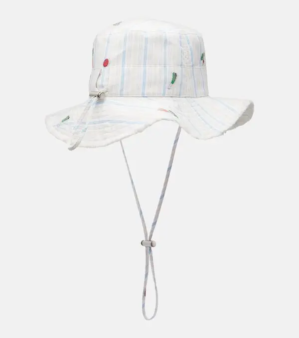 Jacquemus Le Bob Artichaut Bucket Hat - Multicoloured