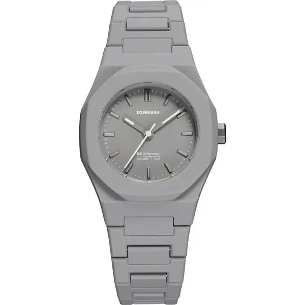 D1 MILANO Pulse Polycarbon Bracelet Watch - Grey