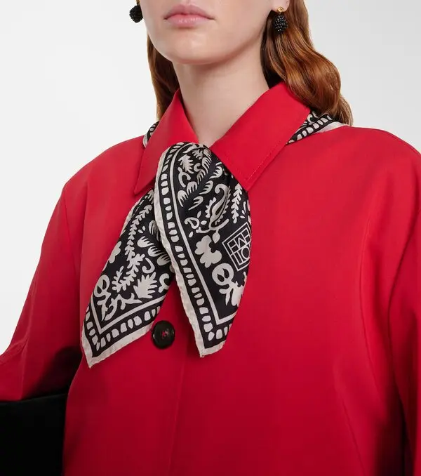 TOTEME Floral Silk Scarf