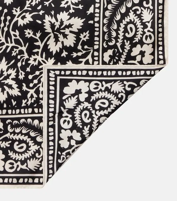 TOTEME Floral Silk Scarf