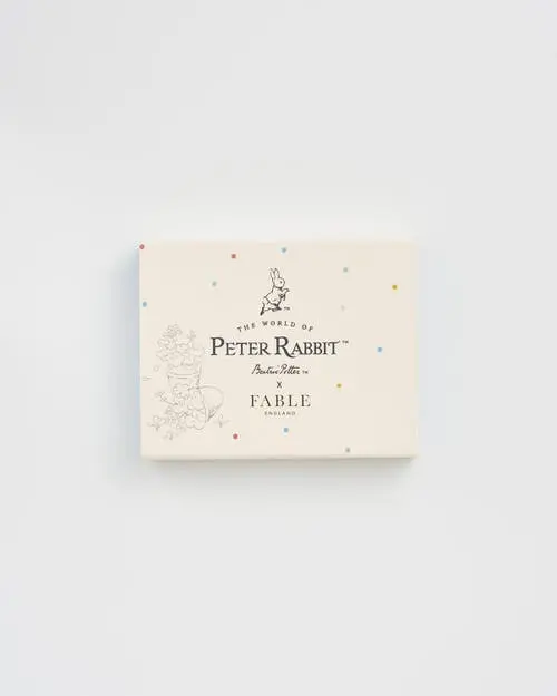 FABLE ENGLAND X Peter Rabbit Jumping Clover Hoop Earrings