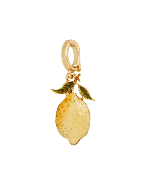 FABLE ENGLAND X Peter Rabbit Lemon Charm - Gold