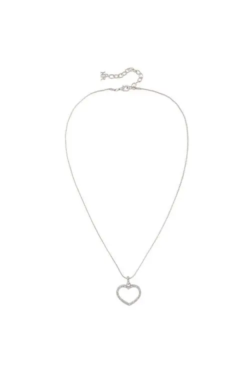 SUSAN CAPLAN 1980s Vintage Nina Ricci Pendant Necklace - Heart