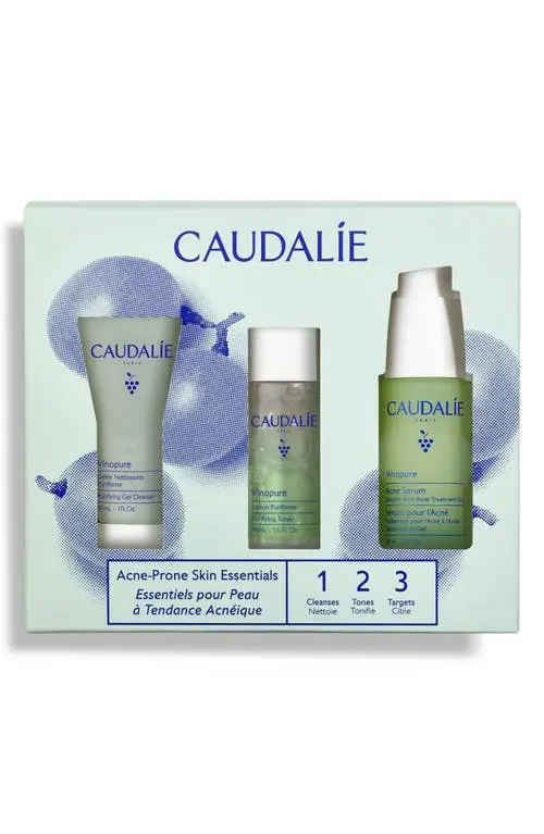 CAUDALIE Vinopure Acne-prone Skin Essentials 3-piece Set $63 Value - No Color