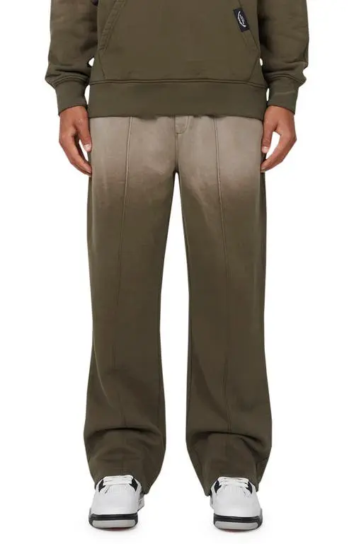 GOOD FOR NOTHING Gradient Spray Baggy Jogger - Brown