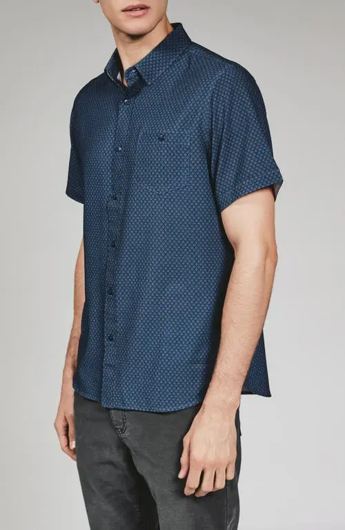 7 Diamonds Bosworth Short Sleeve Button-down Shirt