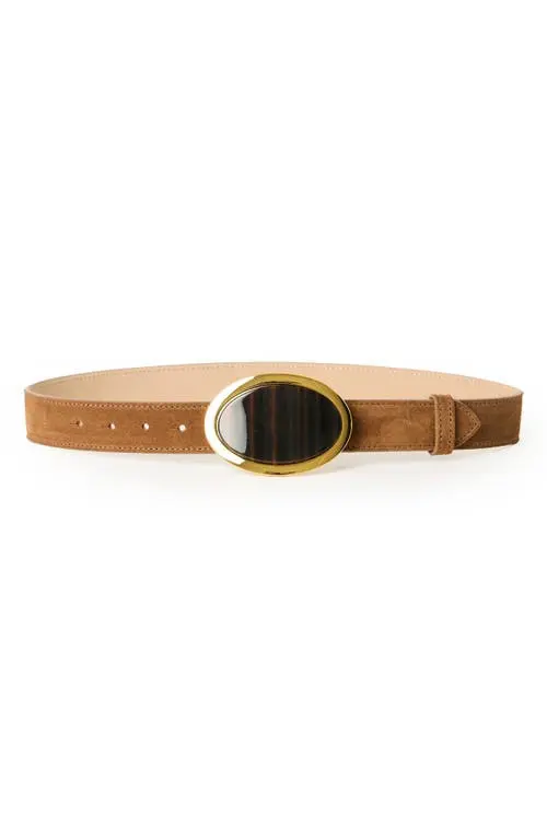 B-low The Belt Aruna Suede Belt - Bronze Tiger Eye