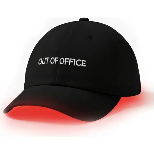 SOLARIS LABORATORIES NY Ooo Red Led Scalp Health Cap - Black