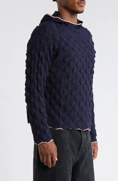 BRAIN DEAD Bubble Knit Hoodie