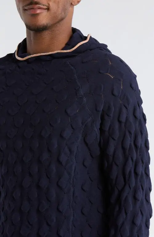 BRAIN DEAD Bubble Knit Hoodie
