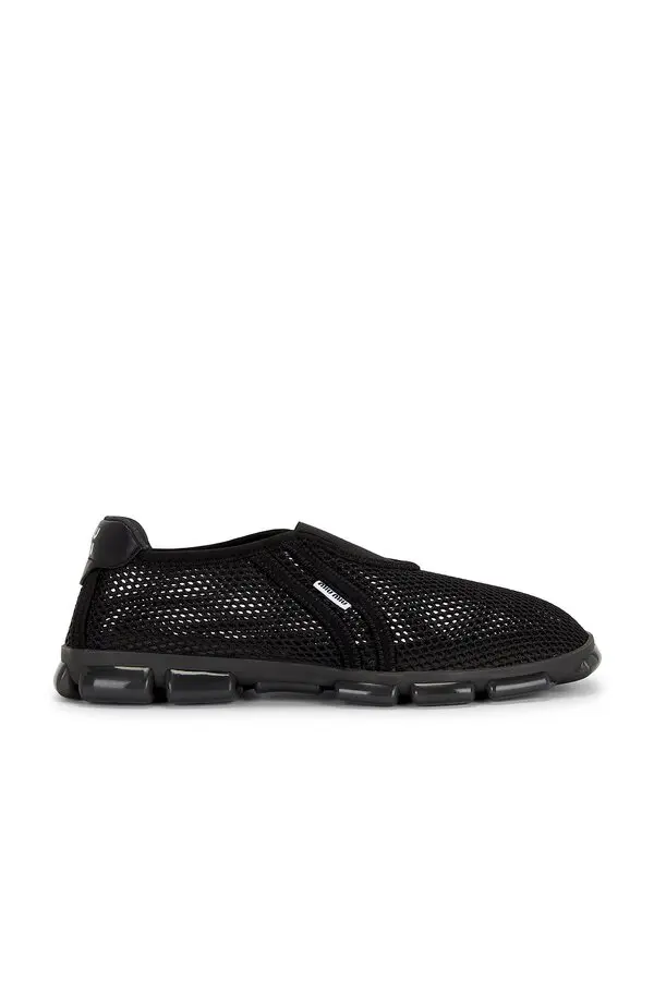 Miu Miu Rete Tech Sneaker - Nero