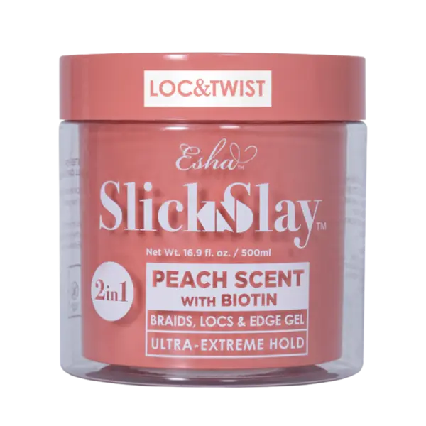ESHA Slick N Slay 2-in-1 Braid & Edge Gel Peach - One-color