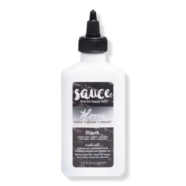 SAUCE BEAUTY Glossy Color+gloss+repair - Black
