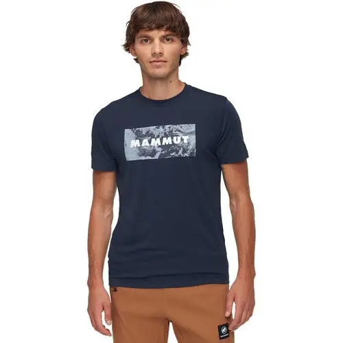 MAMMUT Trovat Logo T-shirt - Marine