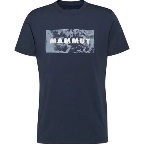 MAMMUT Trovat Logo T-shirt - Marine