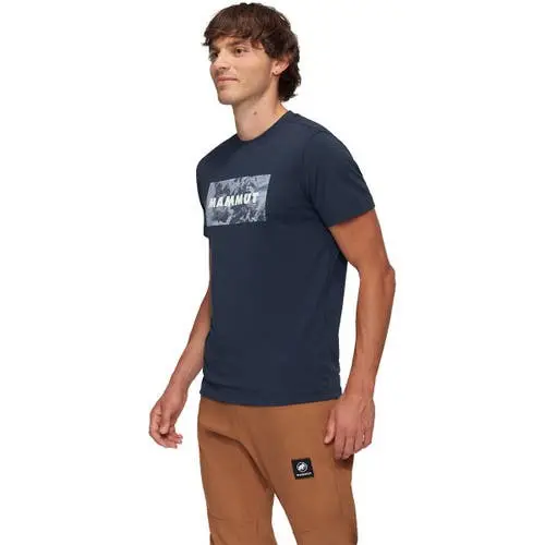 MAMMUT Trovat Logo T-shirt - Marine