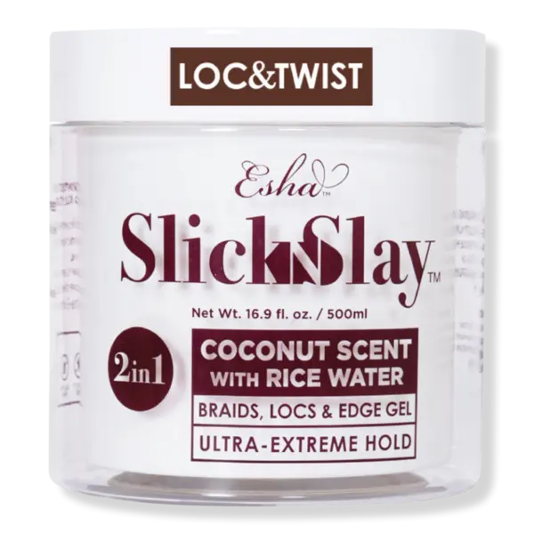 ESHA Slick N Slay 2-in-1 Braid & Edge Gel Coconut