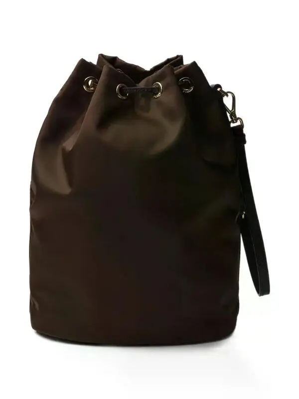 Prada Re-nylon Pouch - Brown