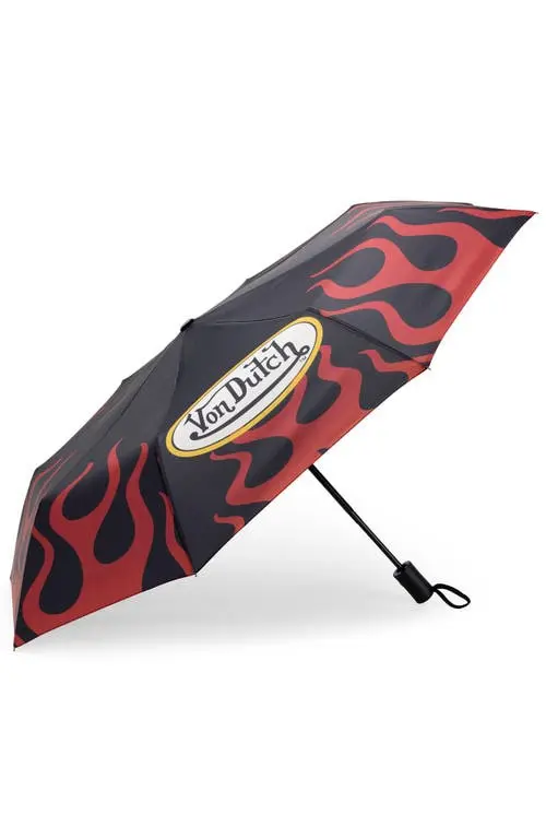 VON DUTCH Compact Automatic Umbrella - Nitro