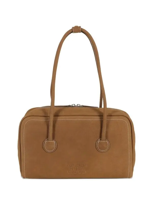 MARGESHERWOOD Soft Boston Leather Bag - Brown