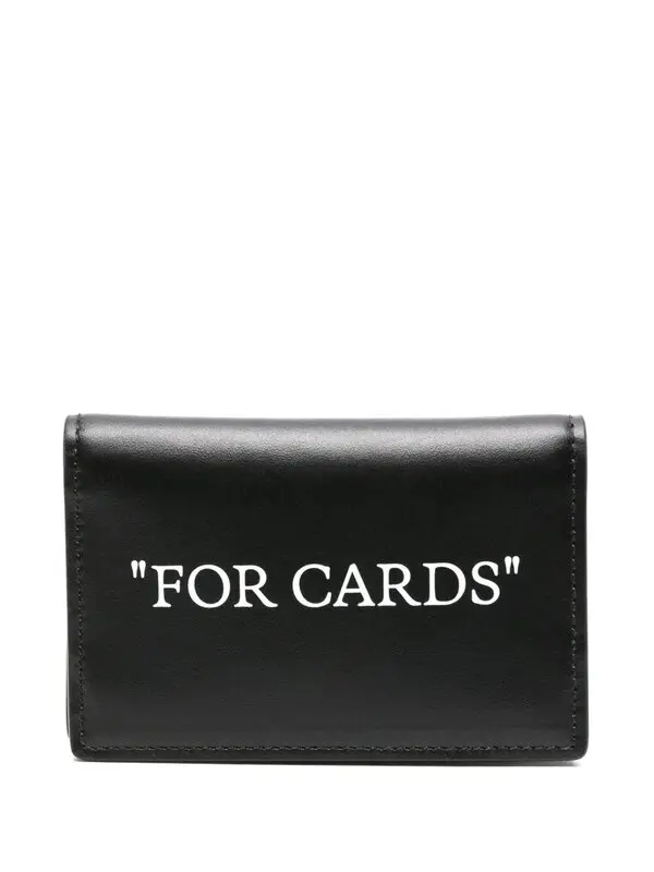 Off-White Quote' Documents Holder - Black