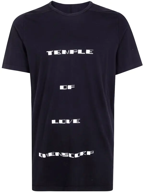 Rick Owens Level T T-shirt - Black