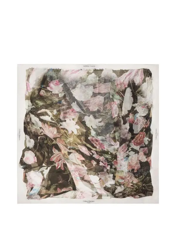 MAISON MARGIELA Silk Foulard - Multi