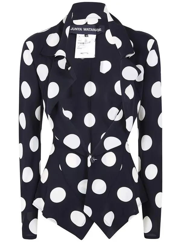 JUNYA WATANABE COMME DES GARCONS Cropped Blazer Jacket - Black