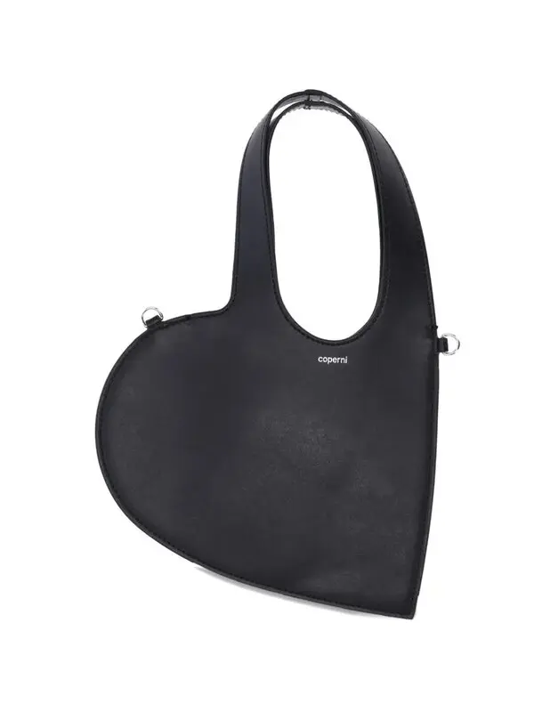 Coperni Mini Heart Tote - Black