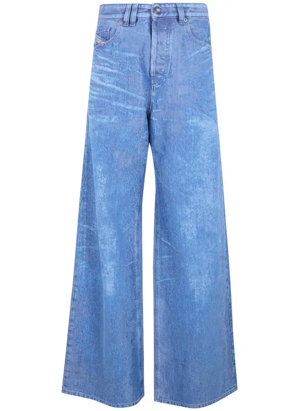 DIESEL® 1996 D Sire Fsi Wide Leg Denim - Blue