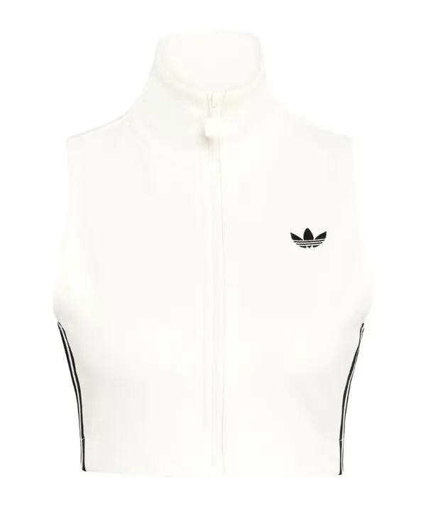Adidas Classic Sleeveless Top - Off White / Black