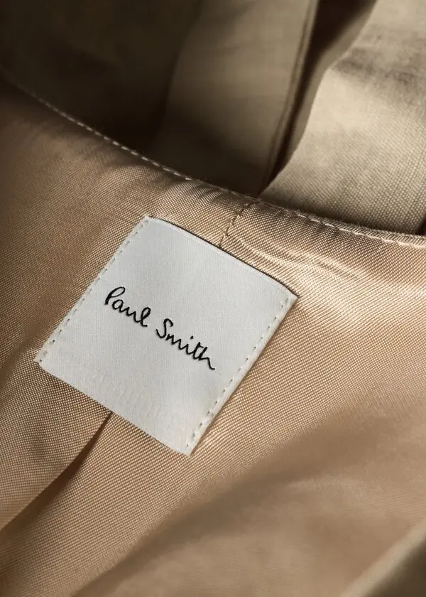 Paul Smith Linen Button Blouse - White