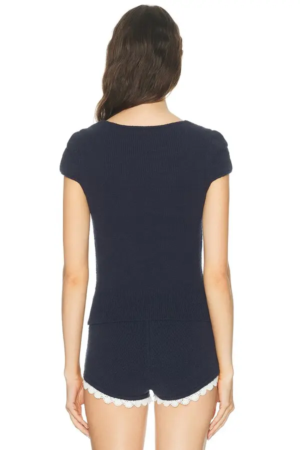 Lpa Champaux Lace Trim Top