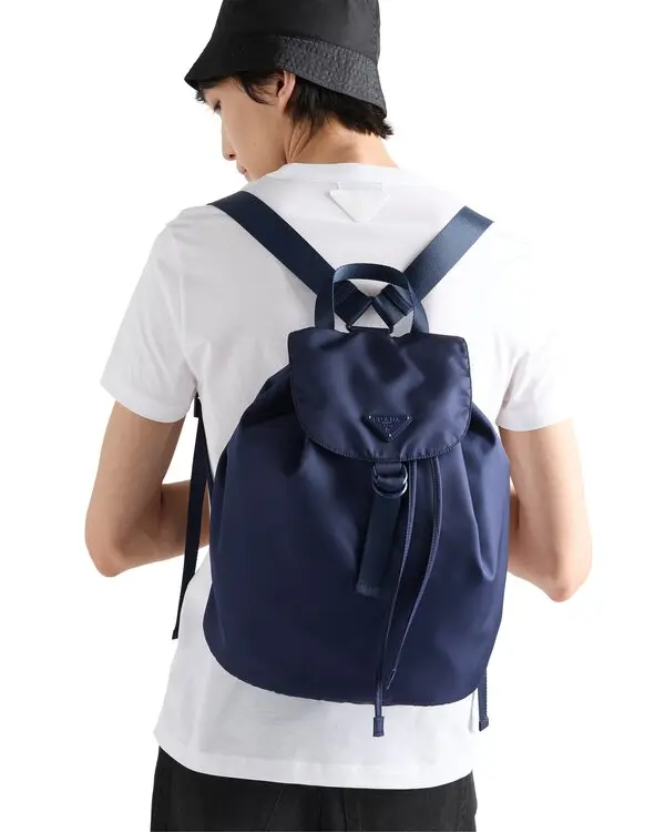 Prada Re-nylon Backpack - Blue