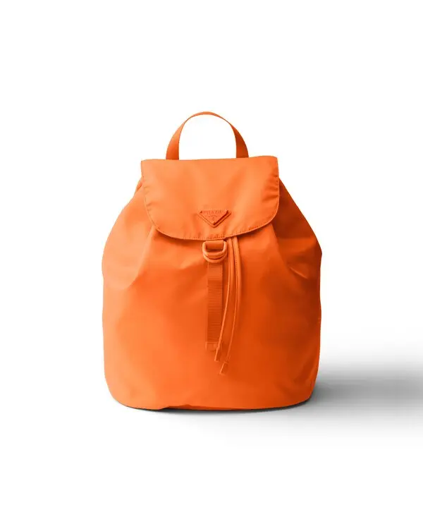 Prada Re-nylon Backpack - Orange