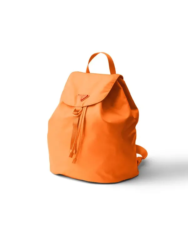 Prada Re-nylon Backpack - Orange