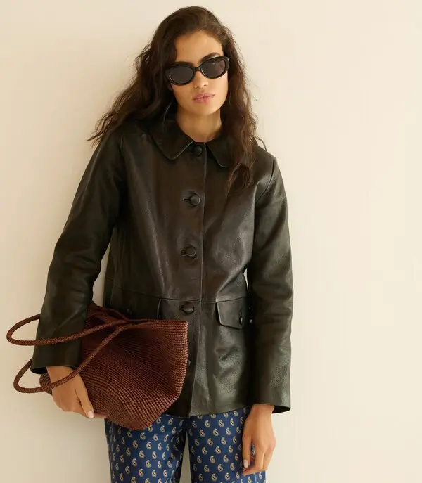 DÔEN Nico Leather Jacket