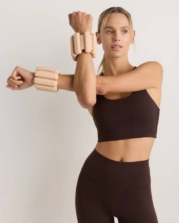 Quince Bala Weighted Bangles - Blush