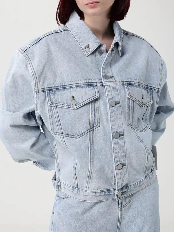 ENTIRE STUDIOS Cotton Denim Jacket - Blue