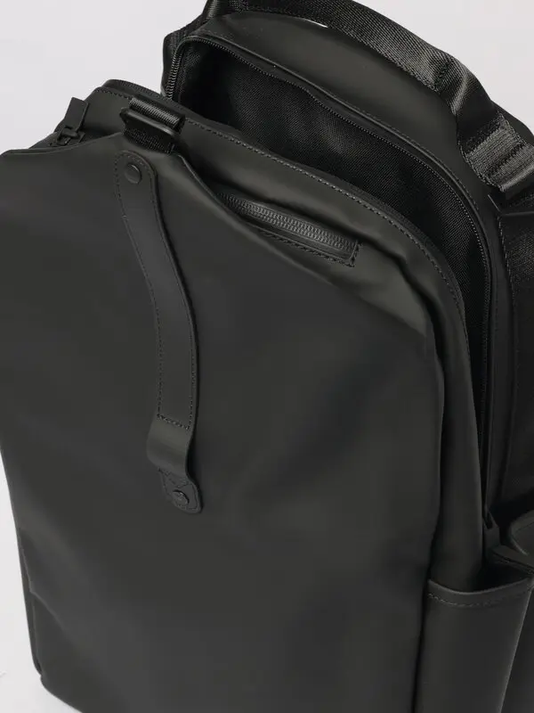 Rains Clip Front Backpack - Black