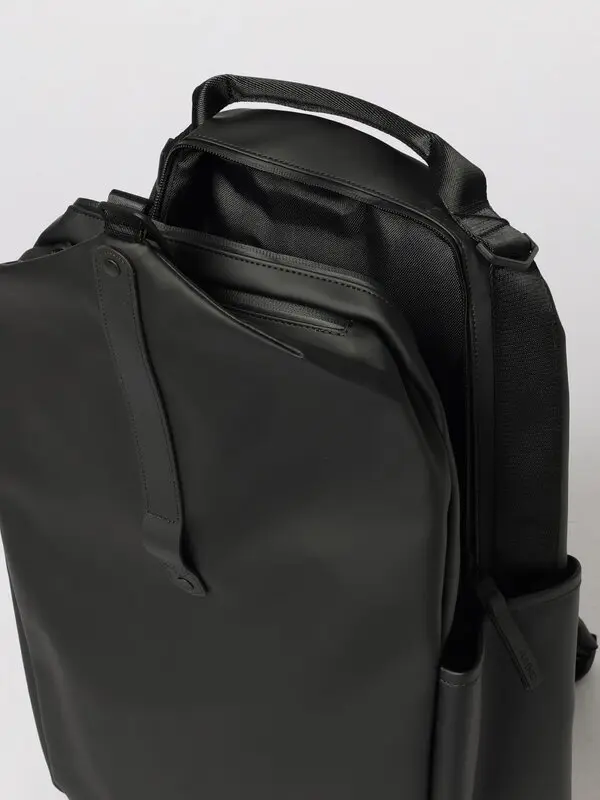 Rains Clip Front Backpack - Black